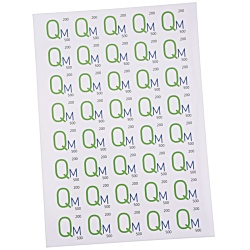 4imprint.co.uk: A4 Sticker Sheet - Square 403210S