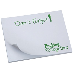 4imprint.co.uk: A7 Sticky Notes - Don't Forget Design 701550