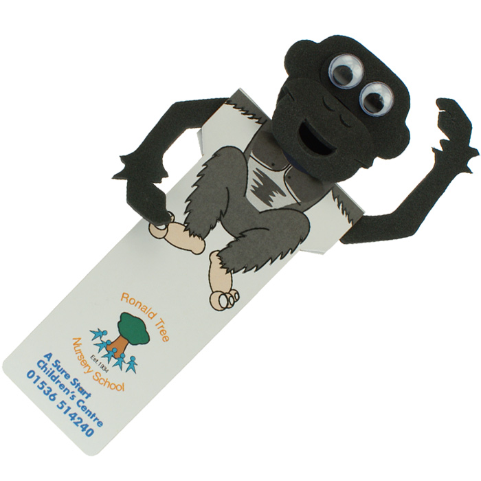4imprint.co.uk: Animal Body Bookmarks - Monkey 401551M