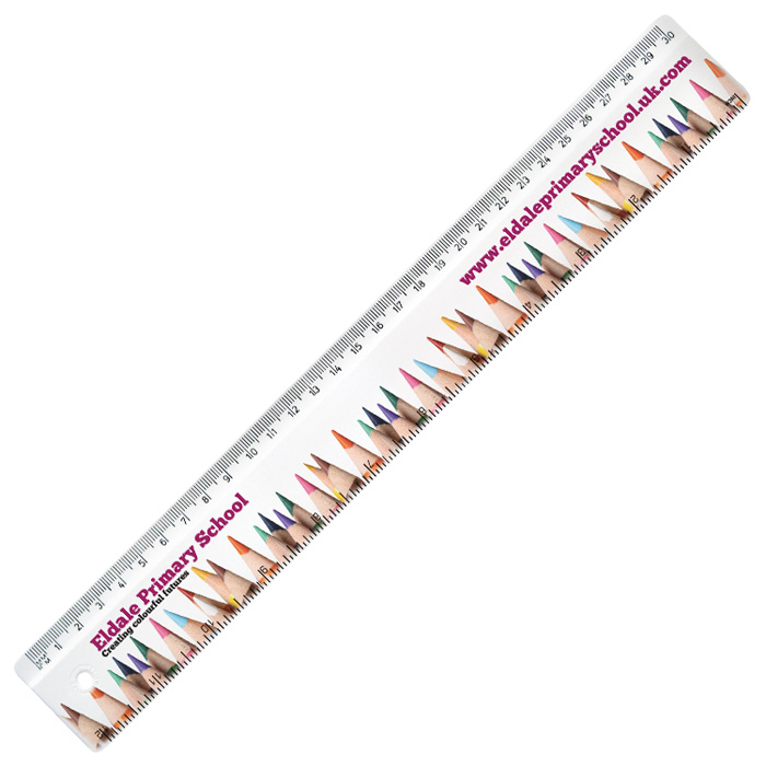 4imprint.co.uk: 30cm Ruler - Digital Print 700323P