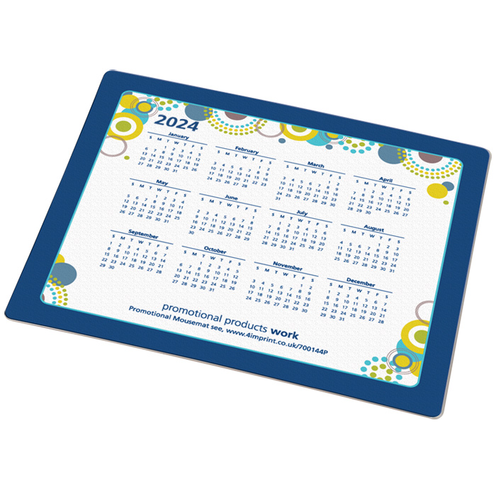 4imprint.co.uk: Brite-Mat Mousemat - Retro Calendar Design 700757RC