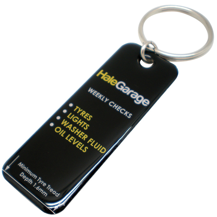 4imprint.co.uk: Tyre Tread Keyring 502376