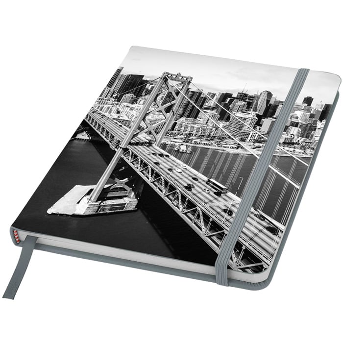 4imprint.co.uk: Spectrum Medium Notebook - Lined Sheets - Digital Print ...