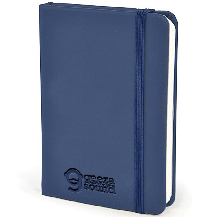 4imprint.co.uk: A7 Soft Touch Notebook - Debossed 702361DE