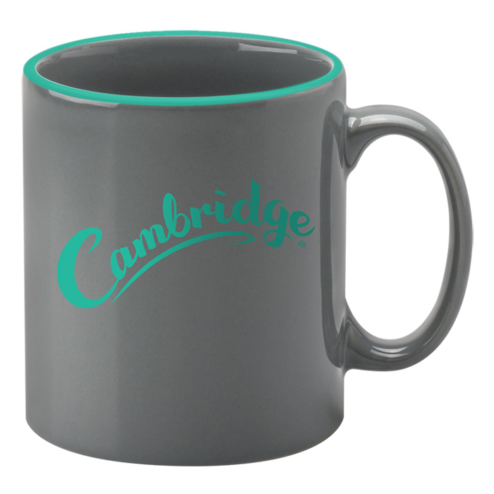 4imprint.co.uk: Cambridge Mug - Colours - Rim Print 700260CB