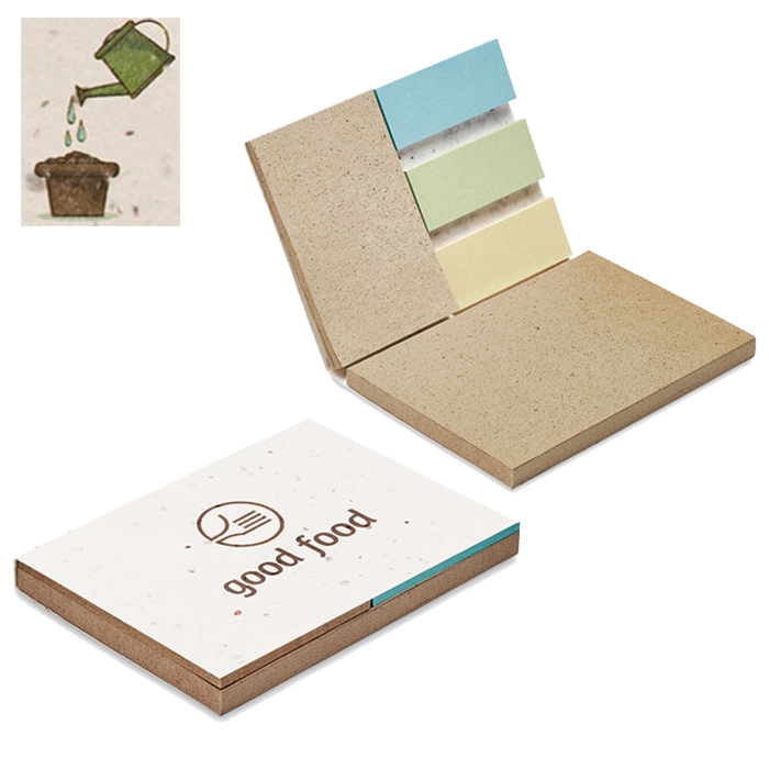 4imprint.co.uk: Grass Paper Sticky Note Memo Set 703378 4imprint.co.uk: Grass Paper Sticky Note Memo Set 703378