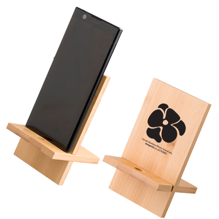 4imprint.co.uk: Bamboo Phone Holder 703885