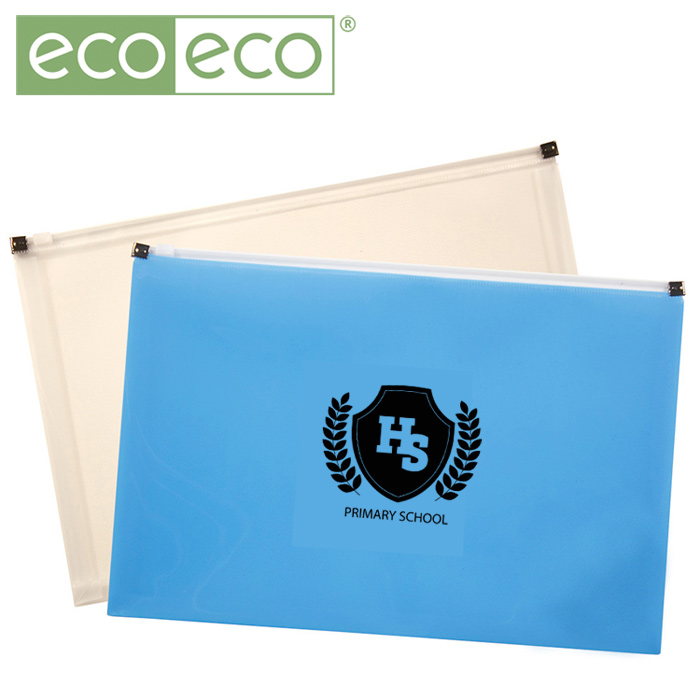 4imprint.co.uk: eco-eco A4 Expanding Zip File 703992