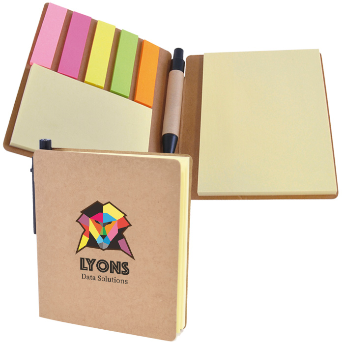 4imprint.co.uk: Handy Flag & Sticky Combo with Pen - Digital Print 701534P