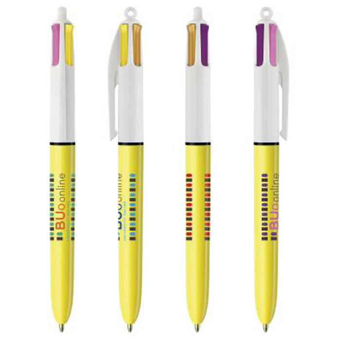 4imprint.ie: BIC® 4 Colours Pen - Sun Inks - Digital Print 302121P