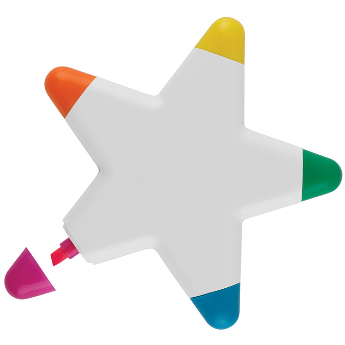 4imprint.co.uk: Star Highlighter - Printed 301626