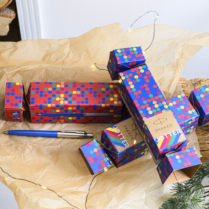 4imprint.co.uk: Parker Jotter Pen Cracker Gift Set 303288