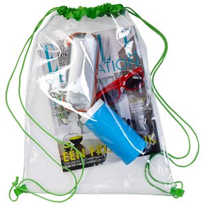 4imprint.co.uk: Clear Drawstring Bag 402564
