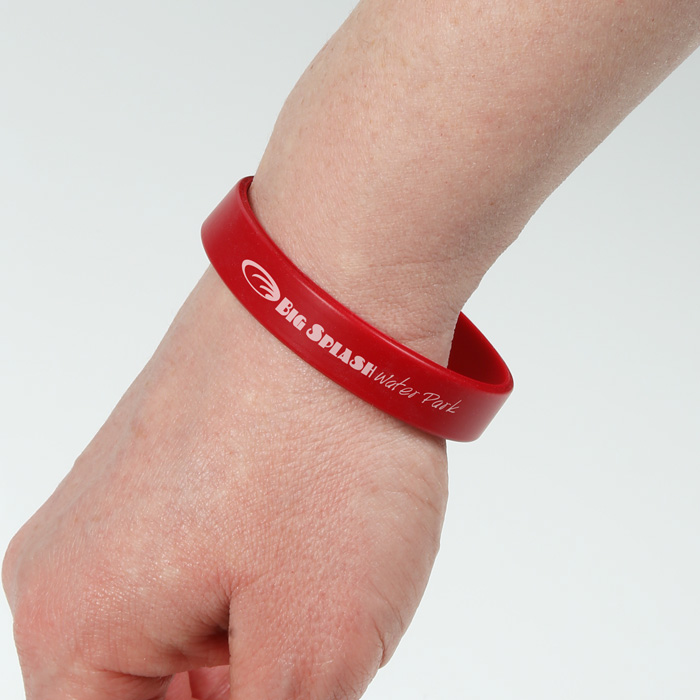 4imprint co uk Printed Silicone Wristbands 501974