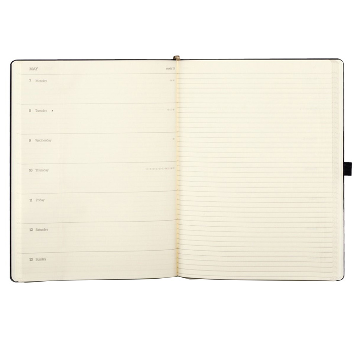 4imprint.co.uk: Tucson Ivory Diary - Large 502235L