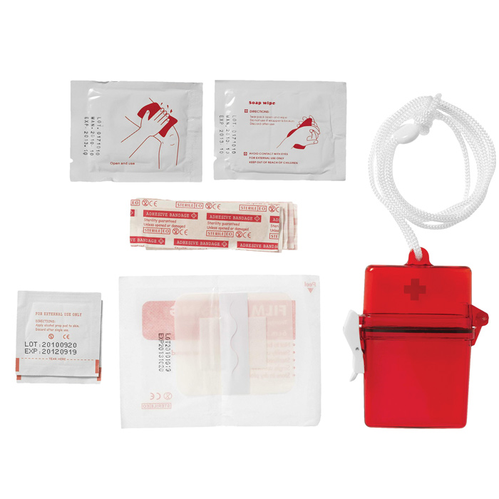 4imprint.co.uk: First Aid Box - 10 Piece 502935