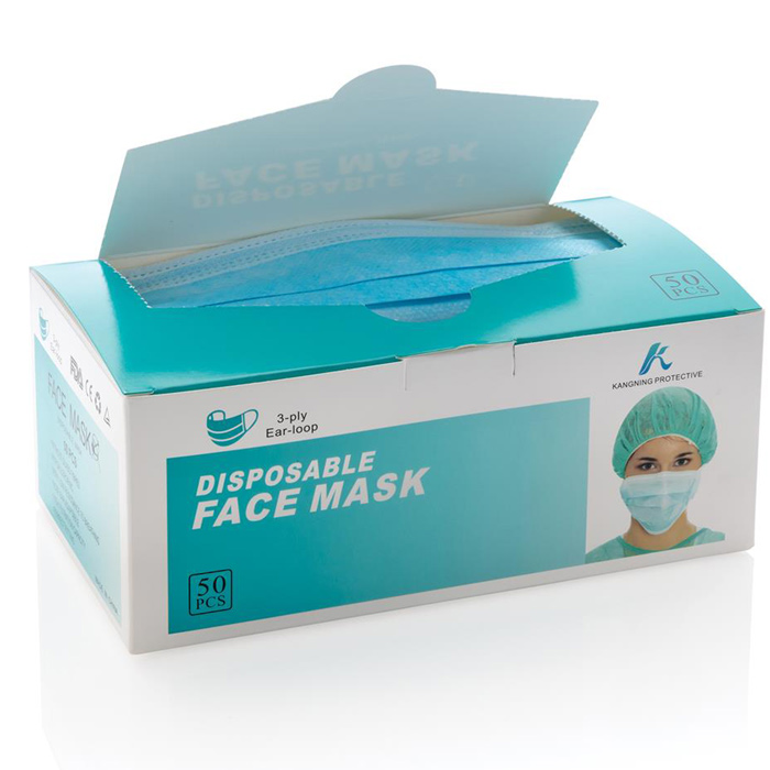 4imprint.co.uk: Printed Box of Disposable Face Masks 602206