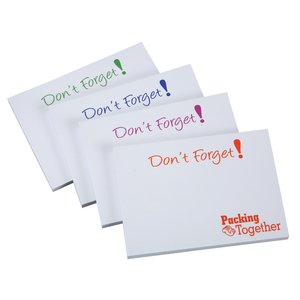 4imprint.co.uk: A7 Sticky Notes - Don't Forget Design 701550
