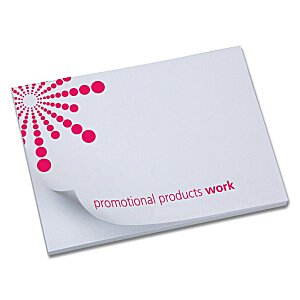 4imprint.co.uk: A7 Sticky Notes - Starburst Design 701713