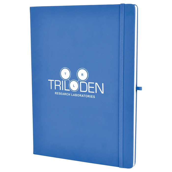 4imprint.co.uk: A4 Soft Touch Notebook - Printed 702361XL