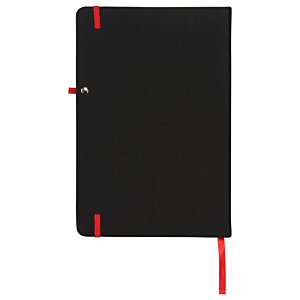 4imprint.co.uk: Noir A5 Notebook with Curvy Pen 702384