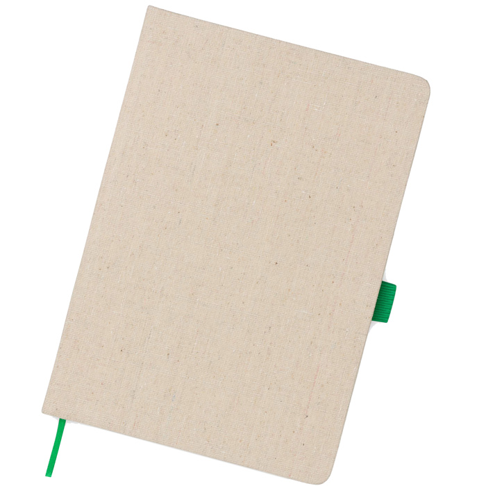 4imprint.co.uk: Luna A5 Canvas Notebook 702888