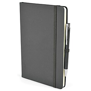 4imprint.co.uk: A5 Soft Touch Notebook with Colour Matt Pen - Printed ...