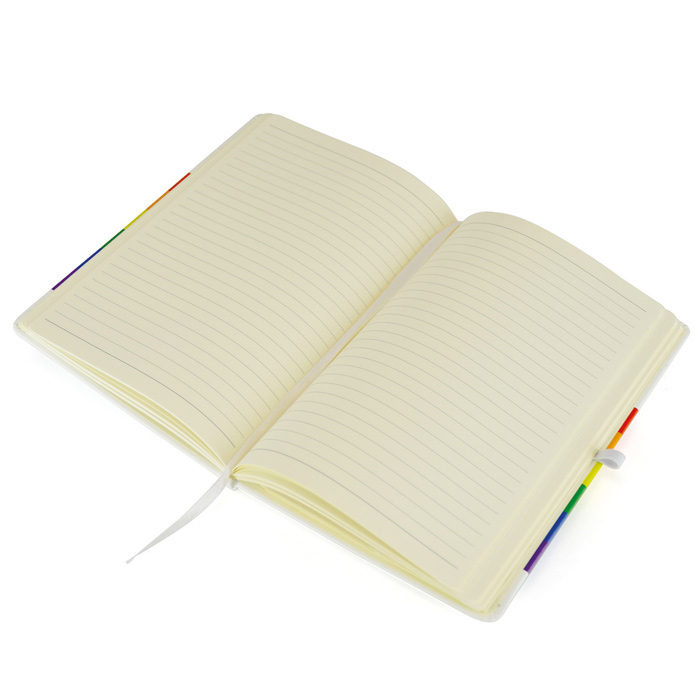 4imprint.co.uk: Rainbow A5 Notebook 703333