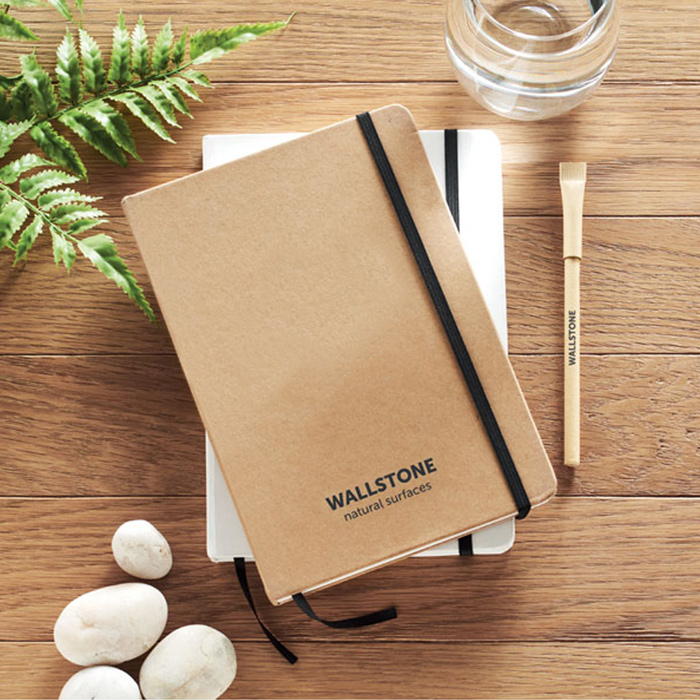 4imprint.co.uk: Stein Stone Paper Notebook 703916