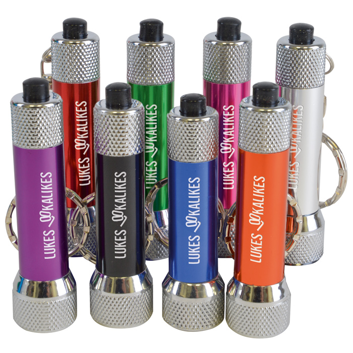 4imprint.co.uk: 5 LED Keyring Torch - Engraved 900175E