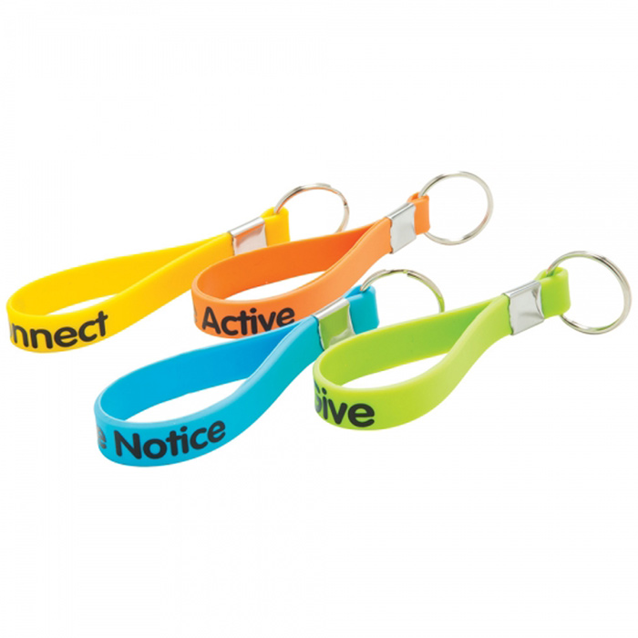 4imprint.co.uk: Silicone Loop Keyring 901797