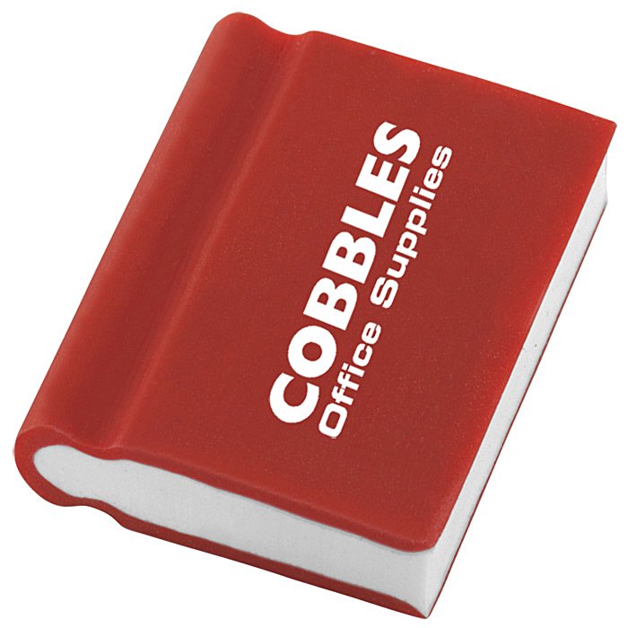 4imprint.co.uk: Book Shaped Eraser - Printed 701071