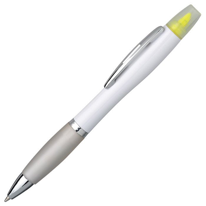 4imprint.co.uk: Curvy Pen with Highlighter - Printed 300936