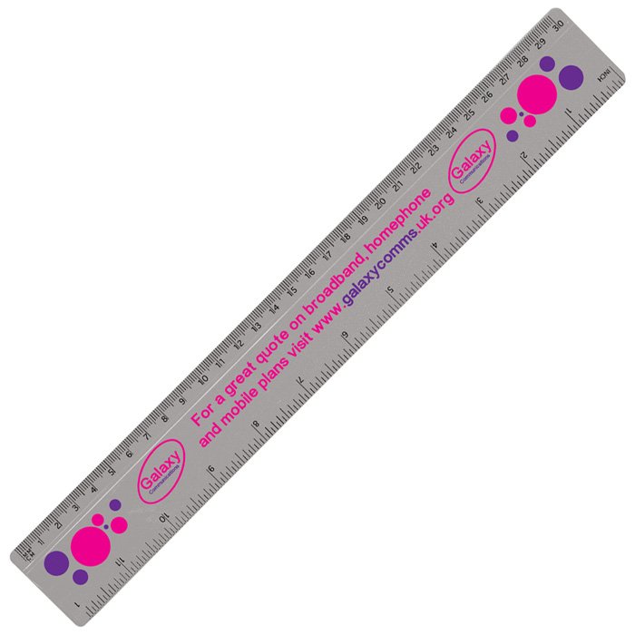 4imprint.co.uk: 30cm Ruler - Full Colour 700323P