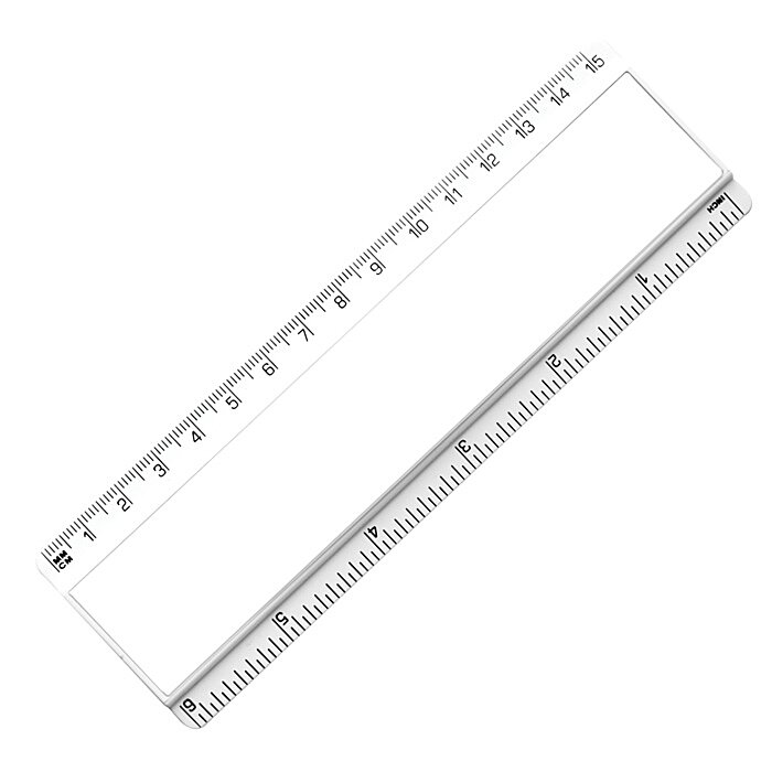 4imprint.ie: 15cm Ellison Ruler - Digital Print 700326P