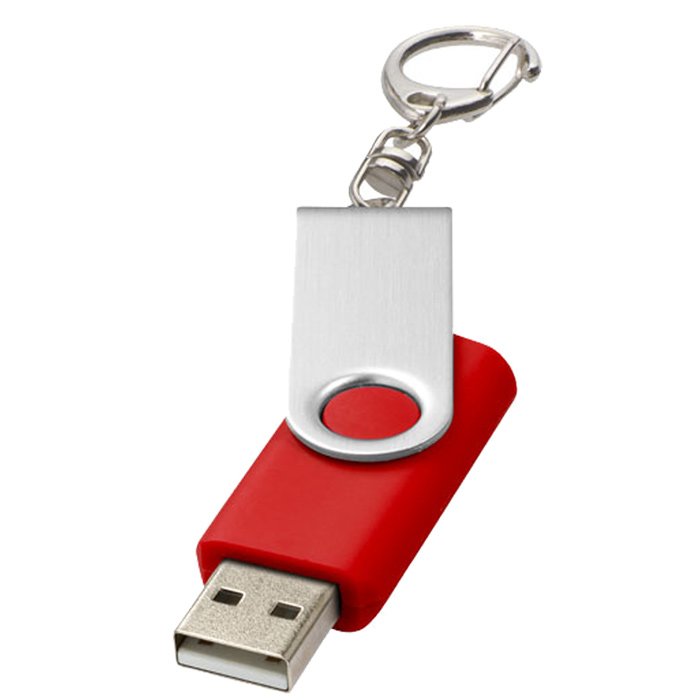 4imprint.co.uk: 16gb Rotate USB Flashdrive & Keychain 702860GGGG