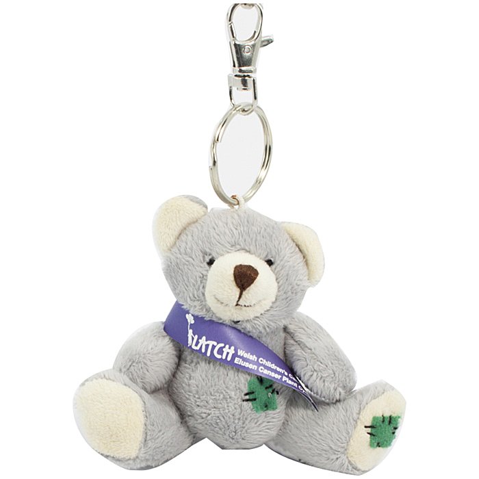 4imprint.co.uk: Teddy Bear Keyring with Sash 503017